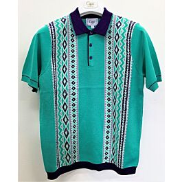 Cigar Couture Men's Polo Knit Short Sleeve Sport Shirt PJ-1272