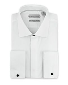 Steven Land Men's Dress Shirts - French Cuff Dress Shirts